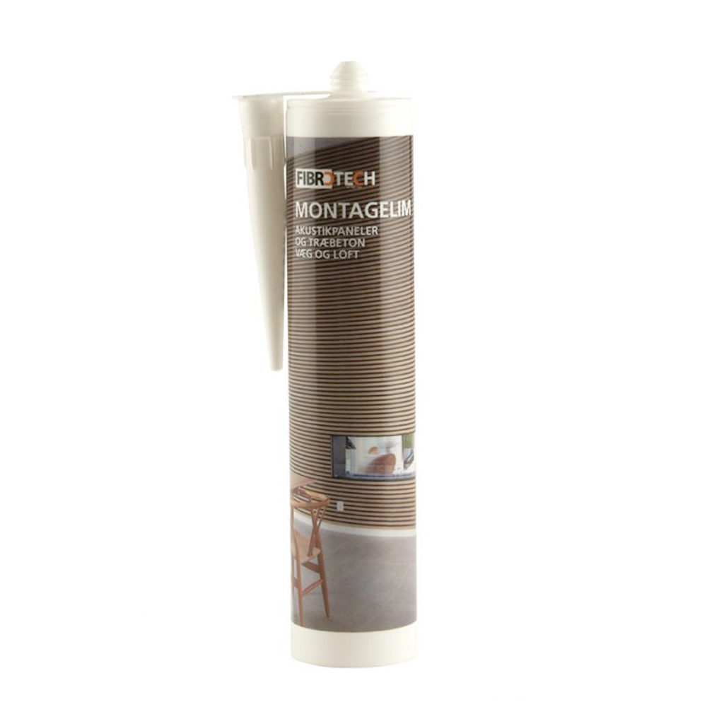 Fibrotech Installation adhesive til akustikpaneler, 300 ml - Fibrotech